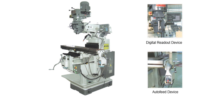 Cutting Principles with Turret Milling Apparatus